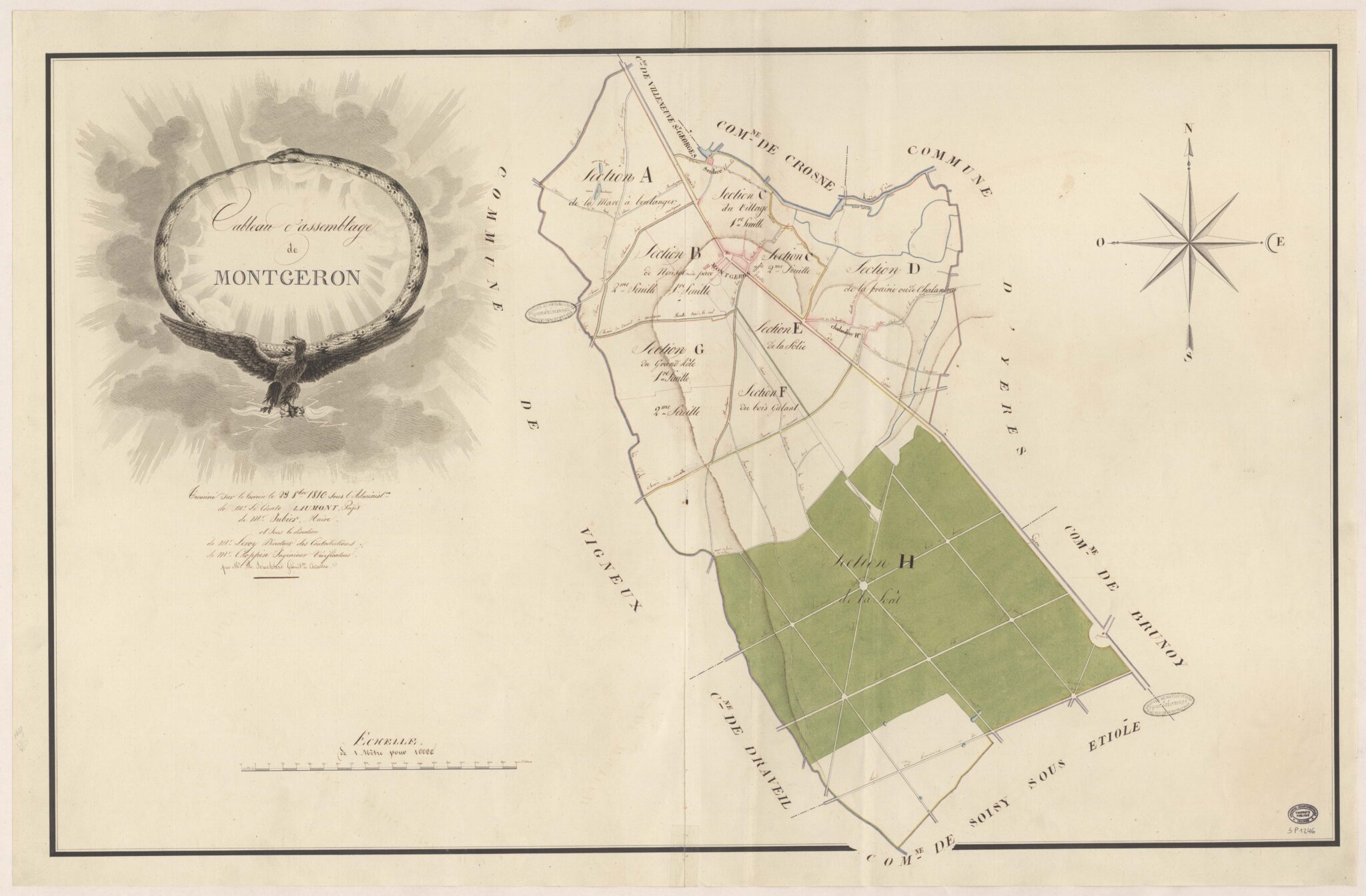 L'histoire de Montgeron à travers les cartes - Montgeron